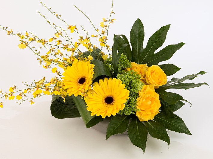 Brilliant Yellow Floral Designs for Your Brilliant Mom - Martin's, the ...